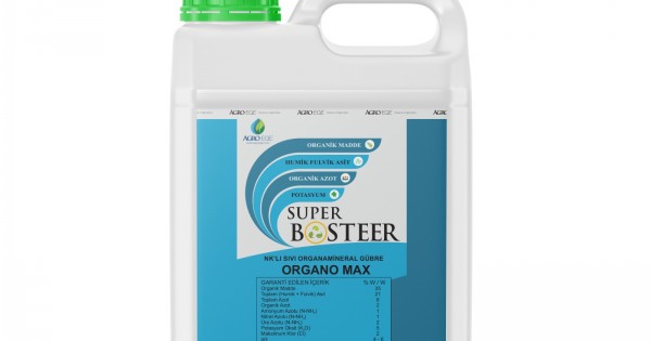 Agroege Organomax ithal humik fulvik asit 5 lt - 25566