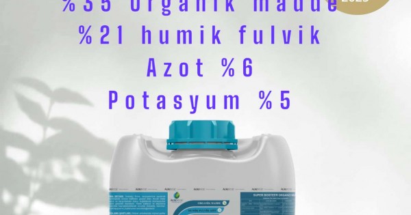 Agroege Organomax ithal humik fulvik asit 20 lt - 000566